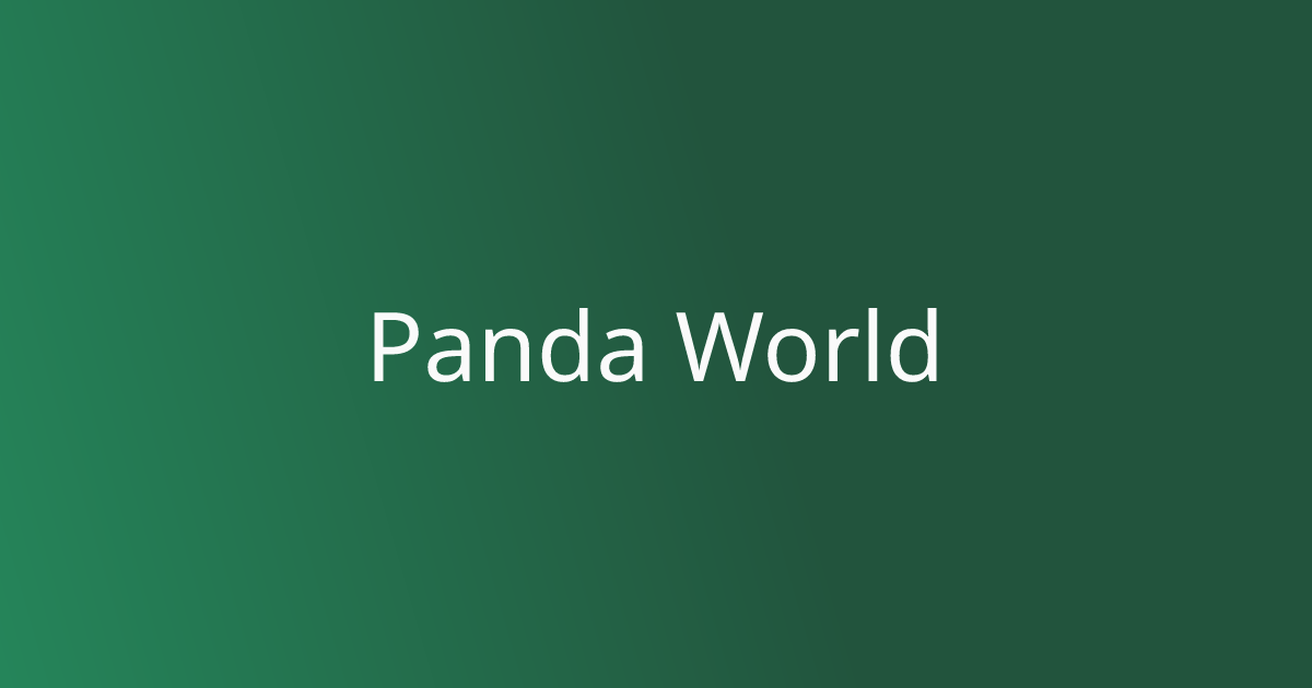 Best Chinese in Butler, NJ | Panda World | Menu